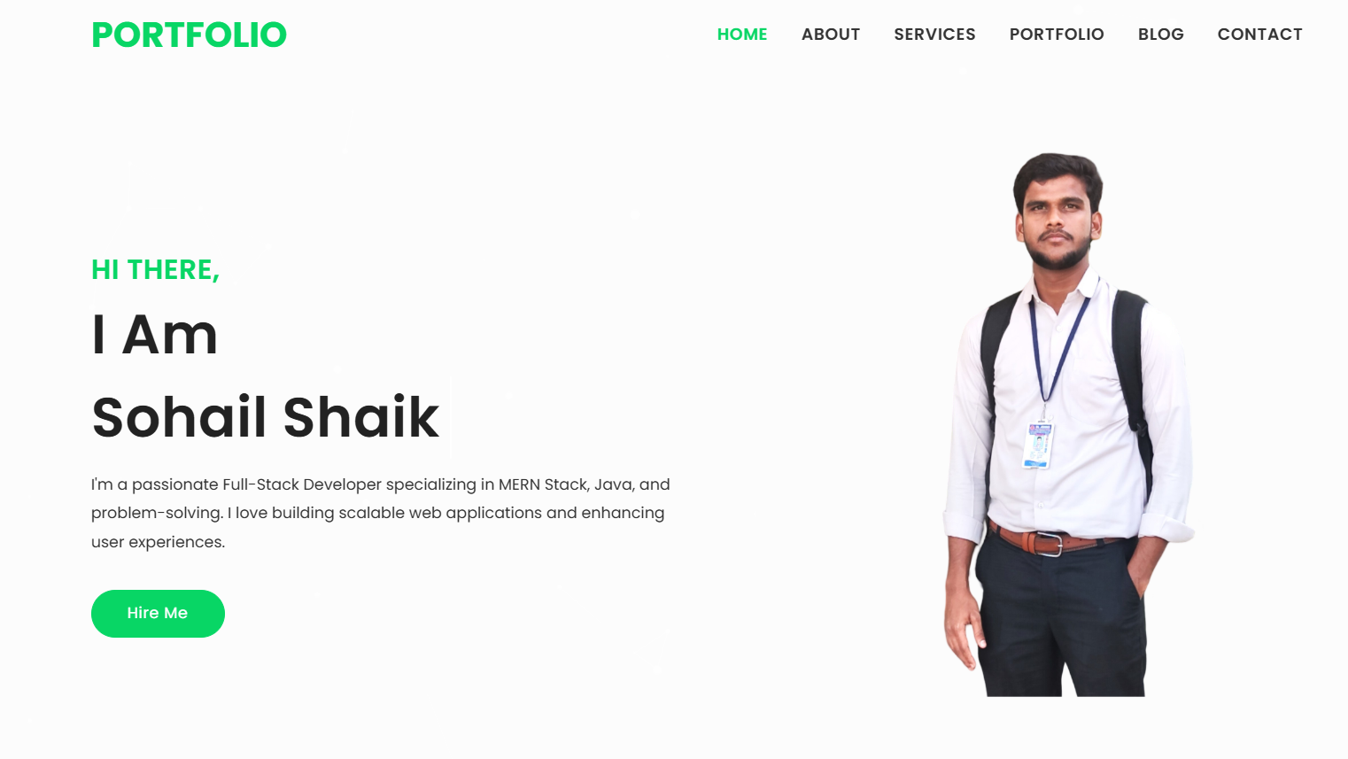 Sohail | Full-Stack Developer & AI Enthusiast